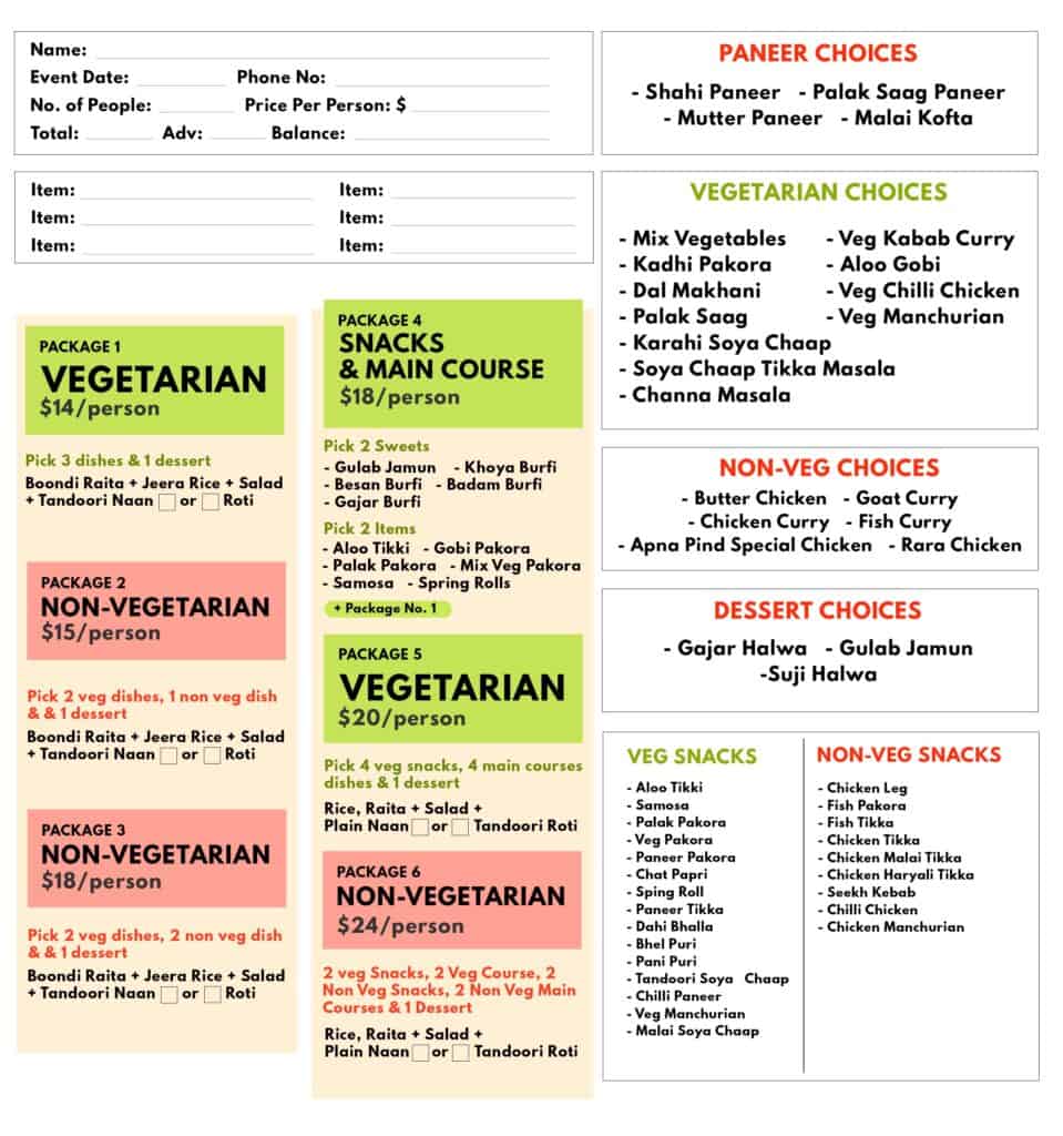 Catering – Matheson Sweets & Catering